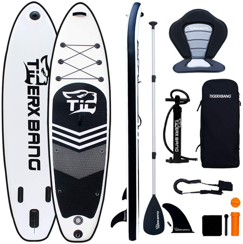 Inflatable Paddle Board | Black Knight | TIGERXBANG
